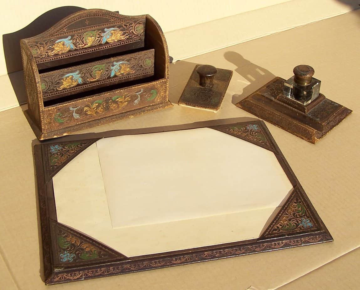 The Well-Appointed Antique Desk: 11 Essential Items - The Old Timey