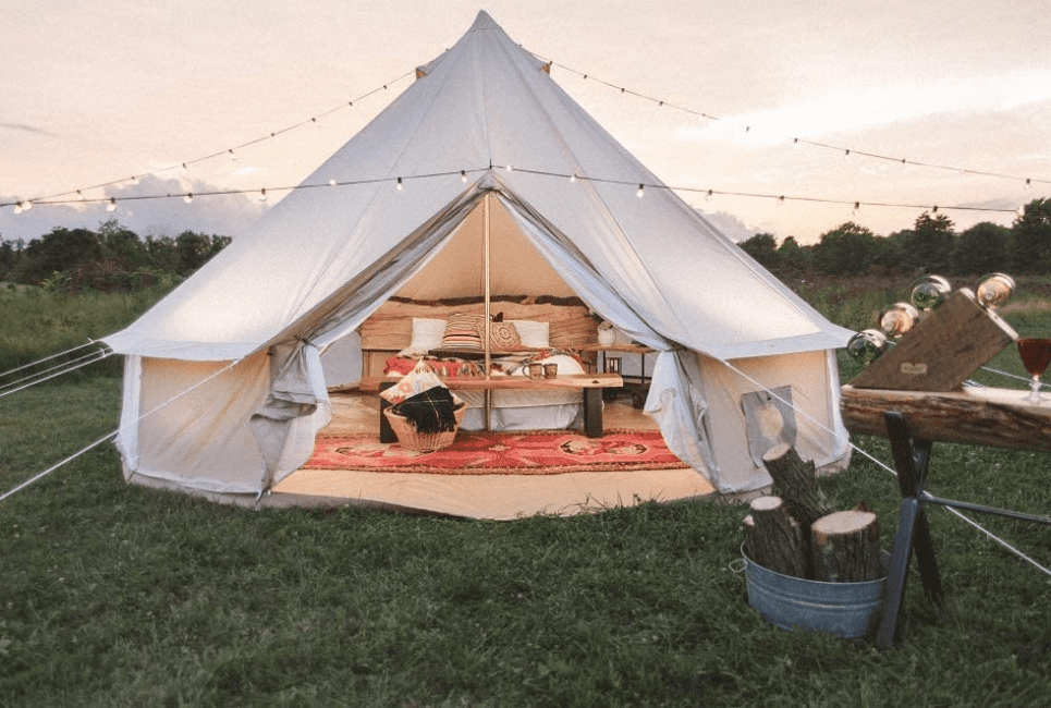 A Glamper's Dream: The Dream House Bell Tent