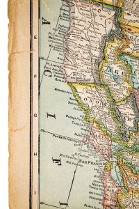 Vintage Maps: How (and Why) to Start Collecting - The Old Timey